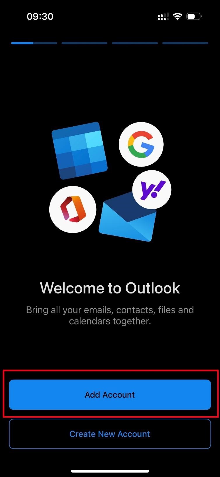 Iphone утсан дээр outlook ашиглан и-мэйл хаяг тохируулах заавар (Open ...